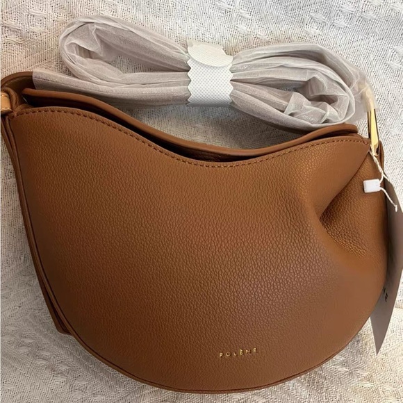 Polene | Bags | Polen Brown Leather Womens Bag | Poshmark